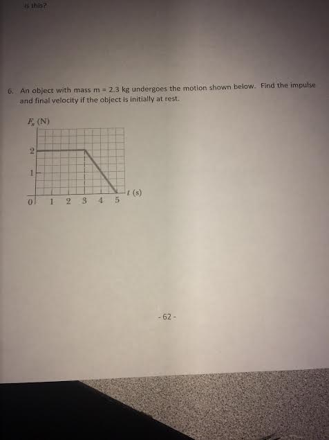 Solved An object with mass m = 2.3 kg undergoes the motion | Chegg.com Solved An object with mass m = 2.3 kg undergoes the motion | Chegg.com