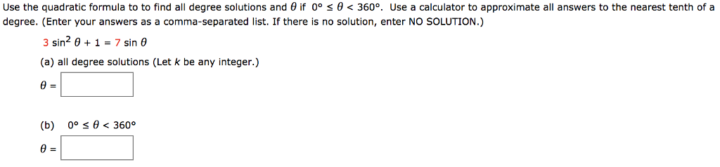 Solved Solve the following equation for all radian solutions | Chegg.com