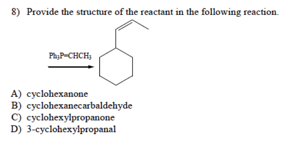 Solved Provide the structure of the reactant in the | Chegg.com