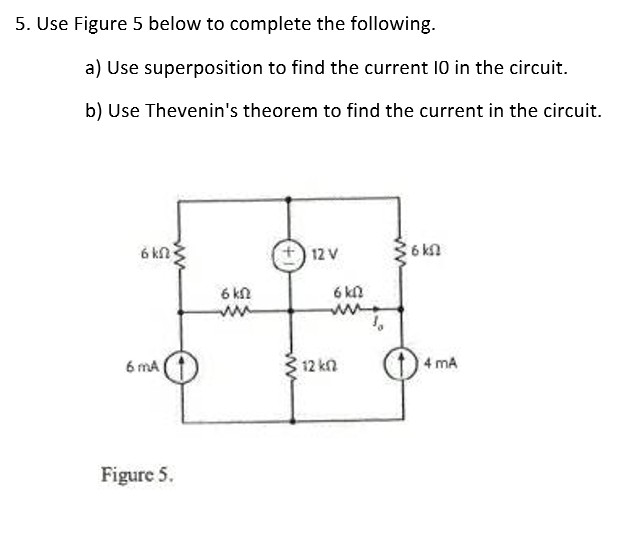 Solved 5. Use Figure 5 below to complete the following. a) | Chegg.com