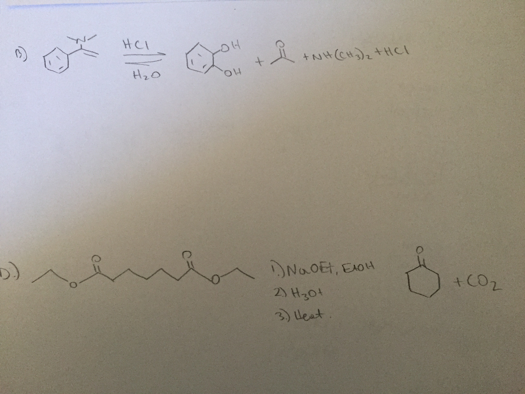 Solved / HCI H H2O 分04 ) ︿。」 ︿ー/ス ︿awsoEt,Dou òtCO2 +CO2. 2) | Chegg.com