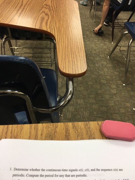 Solved 1 Determine Whether The Continuous Time Signals X Y