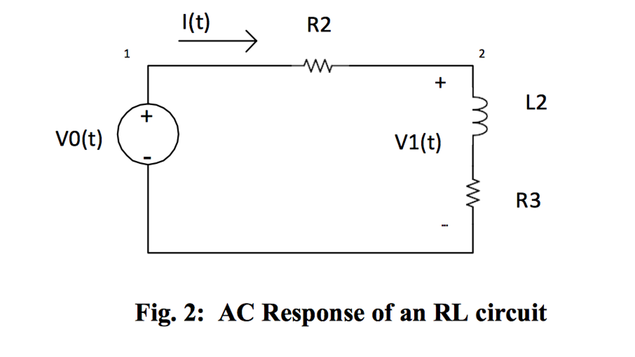 Solved P3: a) Consider RL circuit shown at Fig.2 with R2=560 | Chegg.com