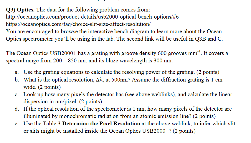 Q3 Optics The Data For The Following Problem Comes Chegg q3-optics-the-data-for-the-following-problem-comes-chegg
