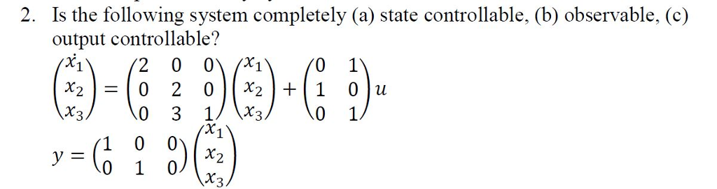 Solved Compute exp(At) for the A matrix above using all 3 | Chegg.com