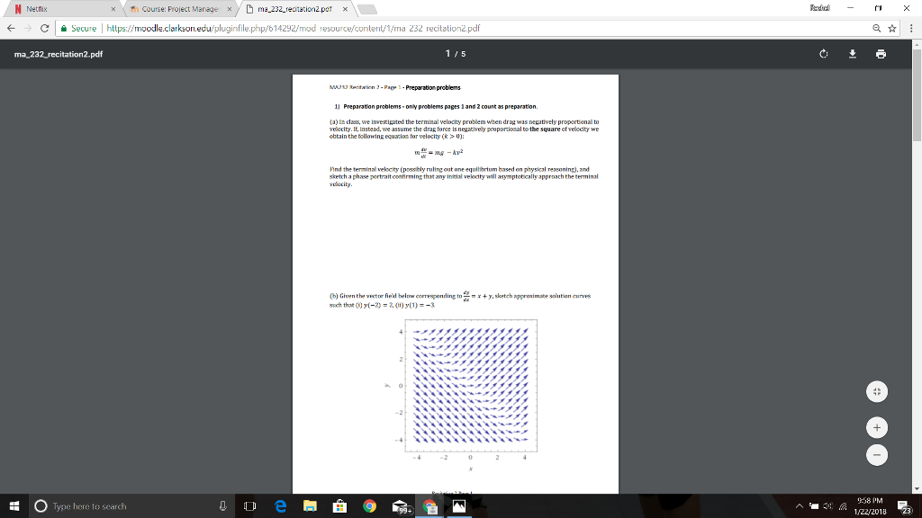 Netlix x \ Course: Project Manage C Secure https:/ | Chegg.com