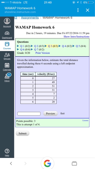 Solved Given the information below, estimate the total | Chegg.com