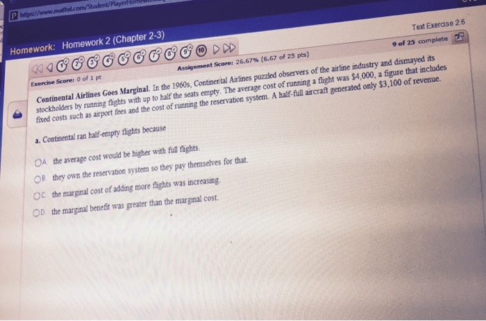 Solved Homework: Homework 2 (Chapter 2-3) Text Exercise 2.6 | Chegg.com