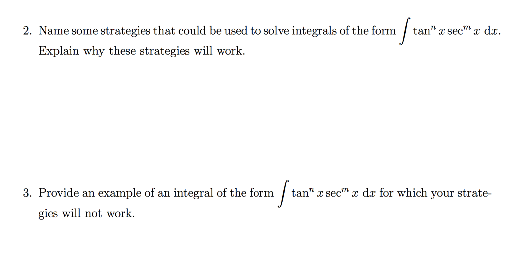 Solved Name some strategies that could be used to solve | Chegg.com