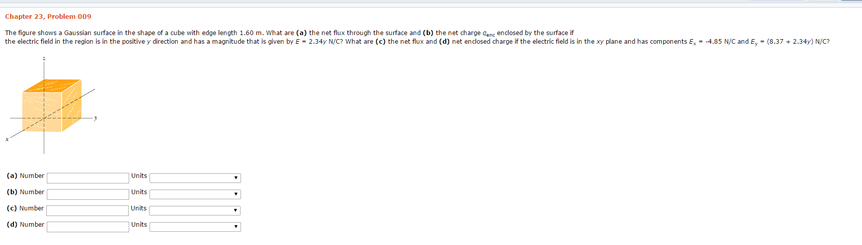 Solved The figure shows a Gaussian surface in the shape of a | Chegg.com
