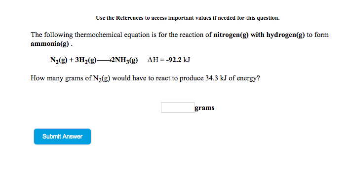 Solved Use the References to access important values if | Chegg.com