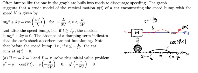 Solved Often bumps like the one in the graph are built into | Chegg.com