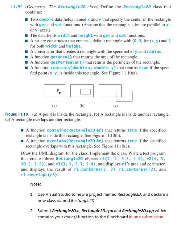 Geometry The Rectangle2d Class Define The