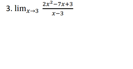 Solved Evaluate the following limits: Lim_x rightarrow 3 | Chegg.com
