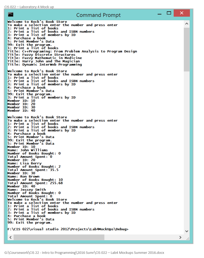 Solved CH.10 PE12 BOOKTYPE HEADER FILE: void | Chegg.com