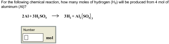 Solved For the following chemical reaction, how many moles | Chegg.com