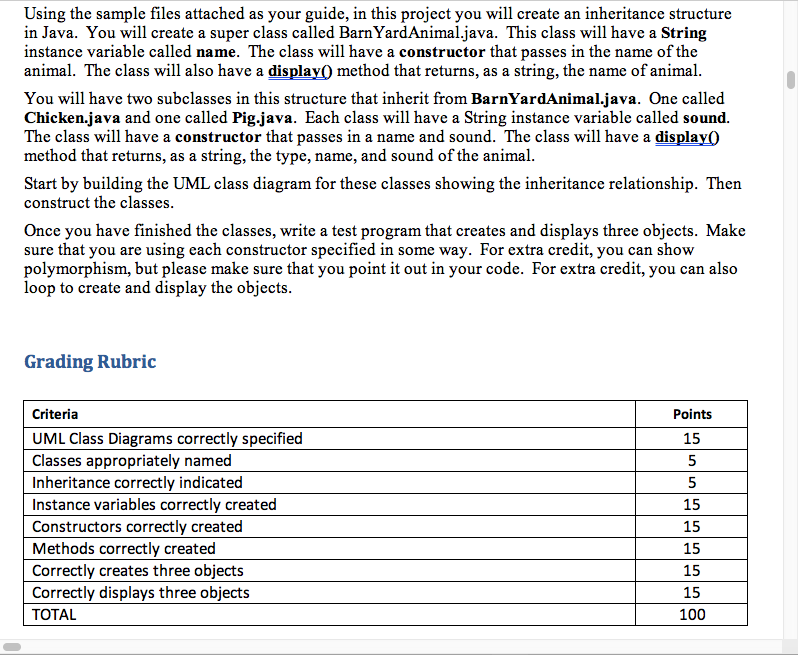 Solved Using the sample files attached as your guide, in | Chegg.com