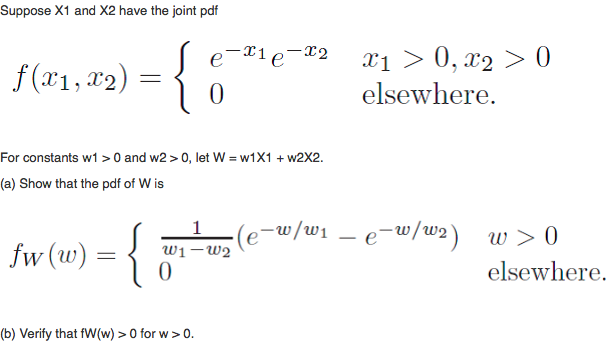 Solved Suppose X1 and X2 have the joint pdf f(x_1,x_2) = | Chegg.com