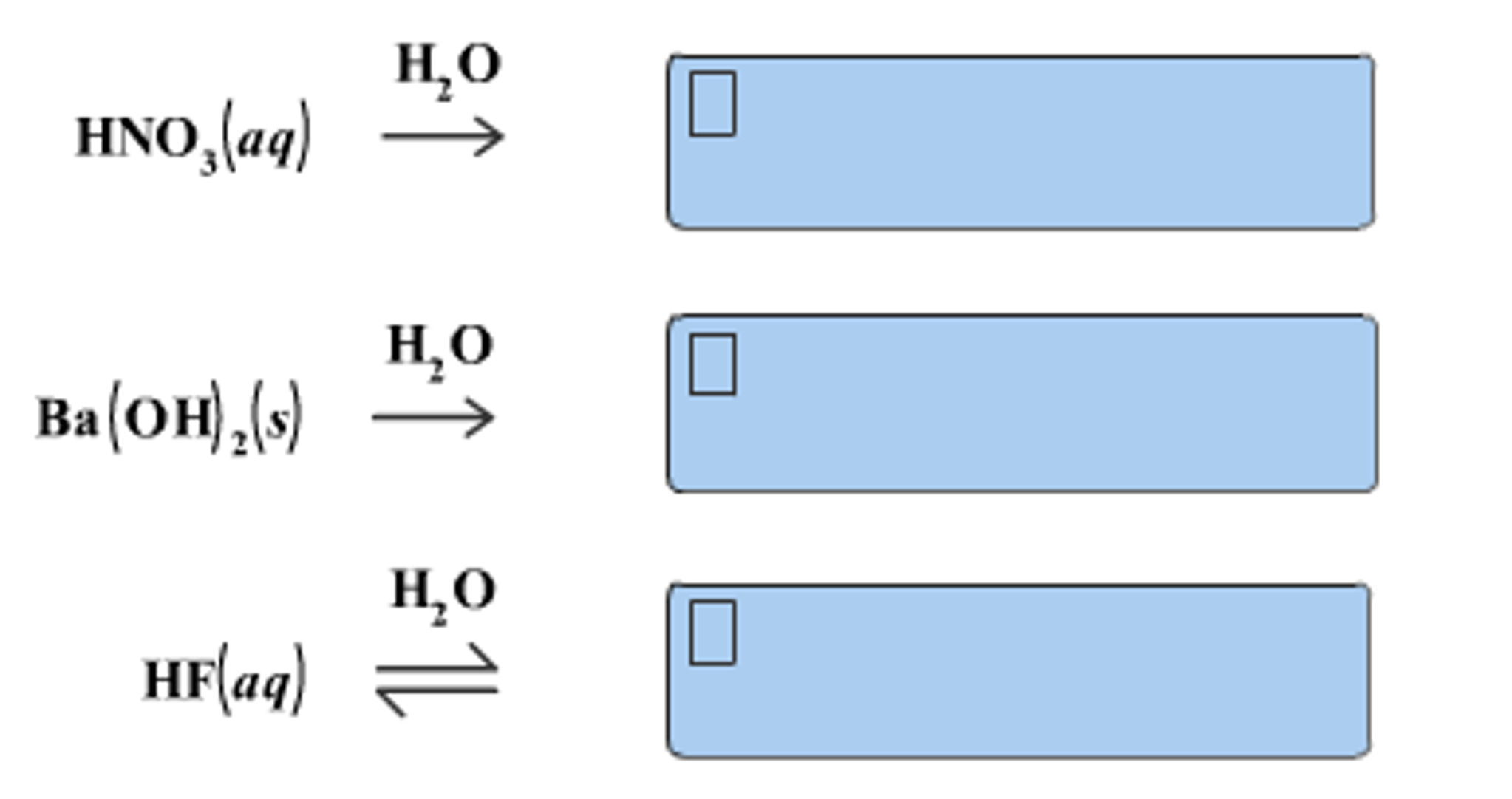 Solved Complete and balance the following equations | Chegg.com