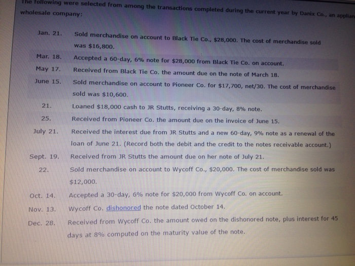 Solved ng were were selected from among the transactions | Chegg.com