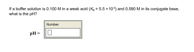 Solved If a buffer solution is 0.100 M in a weak acid (K | Chegg.com