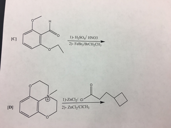 Solved intermediate structures for full credit. OH CO2H 1)- | Chegg.com