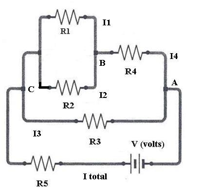 Solved A combination of a series and parallel rsistors in a | Chegg.com