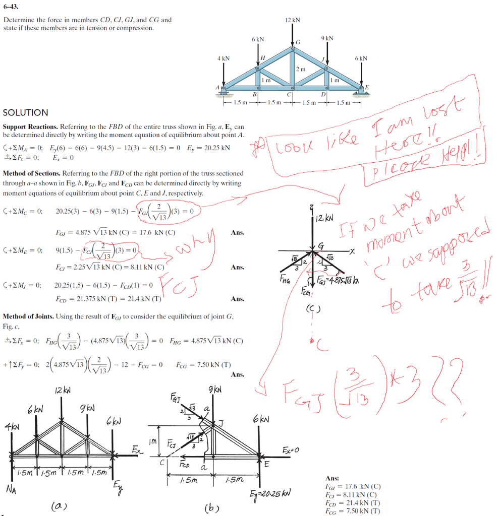 Solved Note: Statics, Structural Analysis. Please help me | Chegg.com