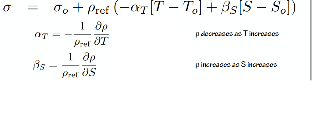 Solved Using the linear approximation of the sea water | Chegg.com