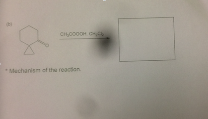 Solved CH,COOOH, CH-Cl Mechanism of the reaction. | Chegg.com