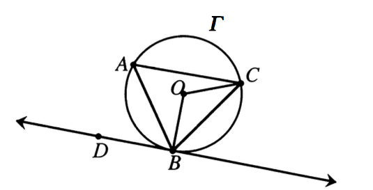 Solved Consider the below diagram. Prove angle ABD = angle | Chegg.com