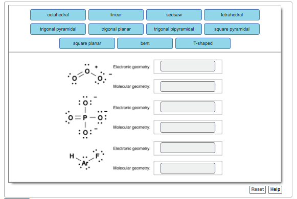 Solved A) The simulation shows the electron domain and | Chegg.com
