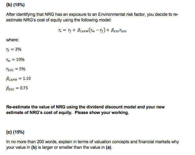 Solved: Part B As I Understand Should Be The Same As Part ... | Chegg.com
