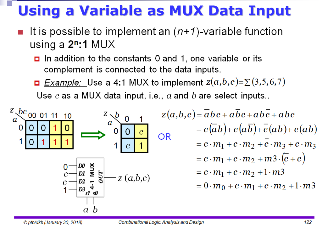 Solved 2. Use a tree of 2-to-1 MUXes to implement F(a,b,c) | Chegg.com