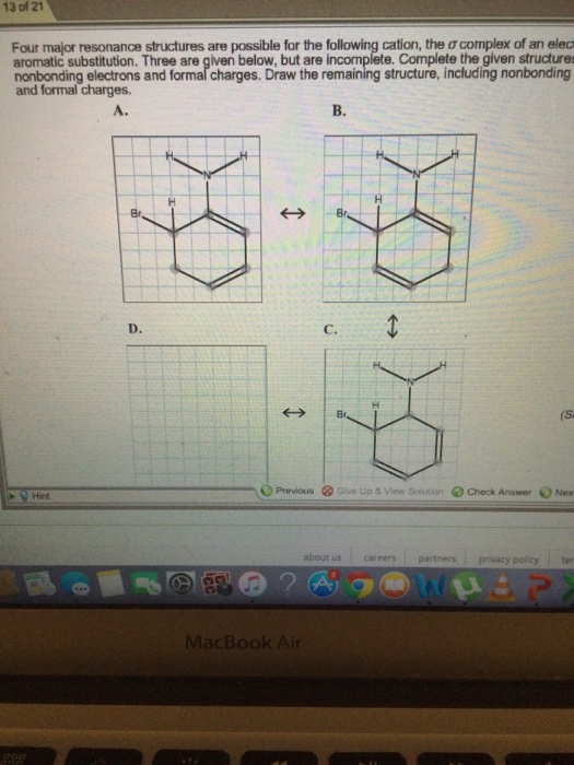 Solved Four major resonance structures are possible for the | Chegg.com