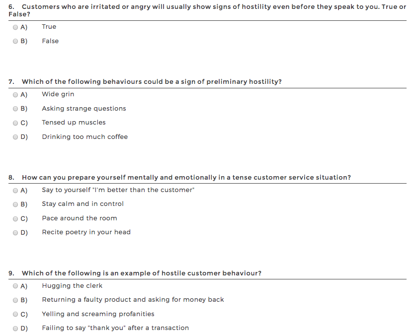 Solved 2. Where might you be unlikley to encounter a hostile | Chegg.com