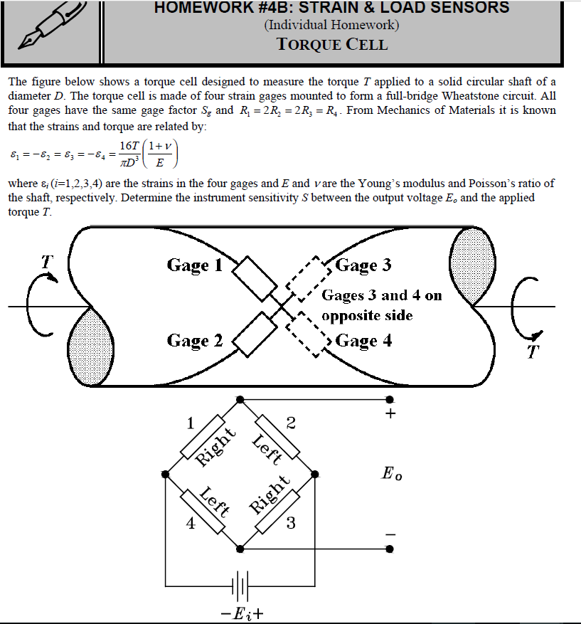 Torque Measurement Strain Gauge at Clara Moran blog