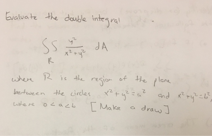 Solved Evaluate the double integral integral_R integral | Chegg.com