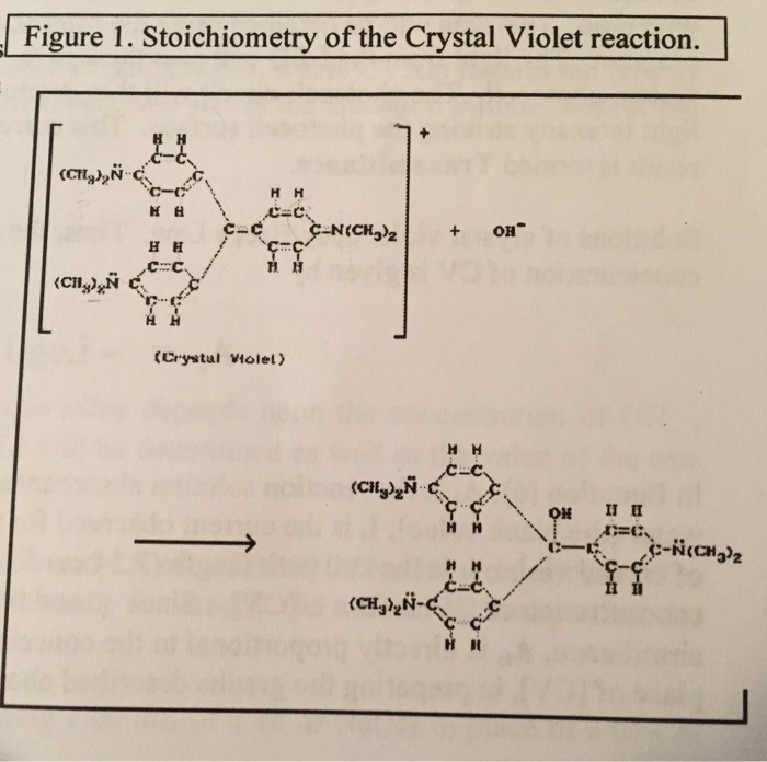 Solved The structure of the crystal violet cation is shown | Chegg.com