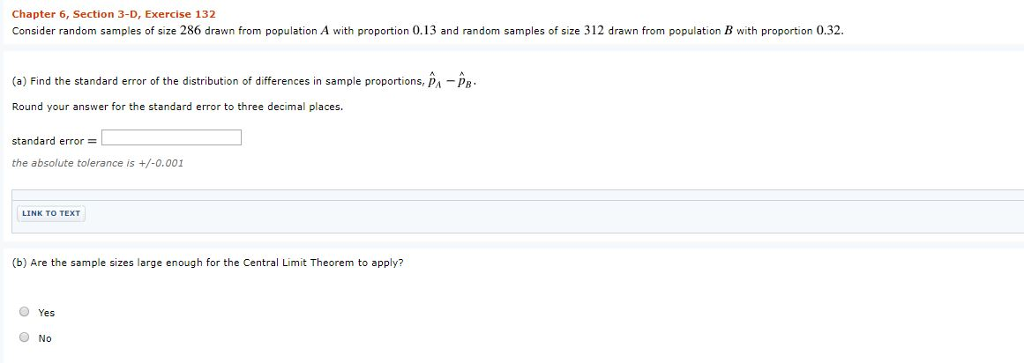 Solved Chapter 6, Section 3-D, Exercise 132 Consider random | Chegg.com