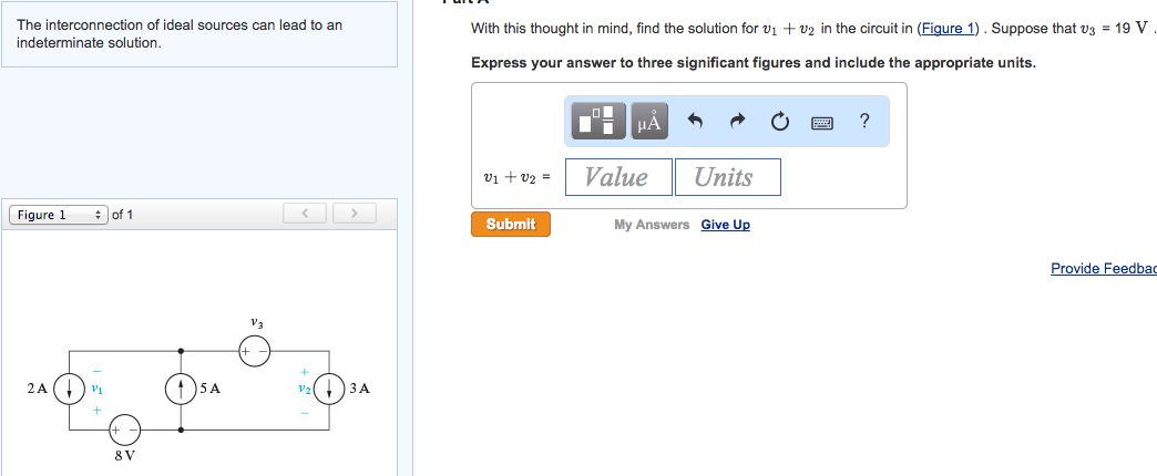 Solved The interconnection of ideal sources can lead to | Chegg.com