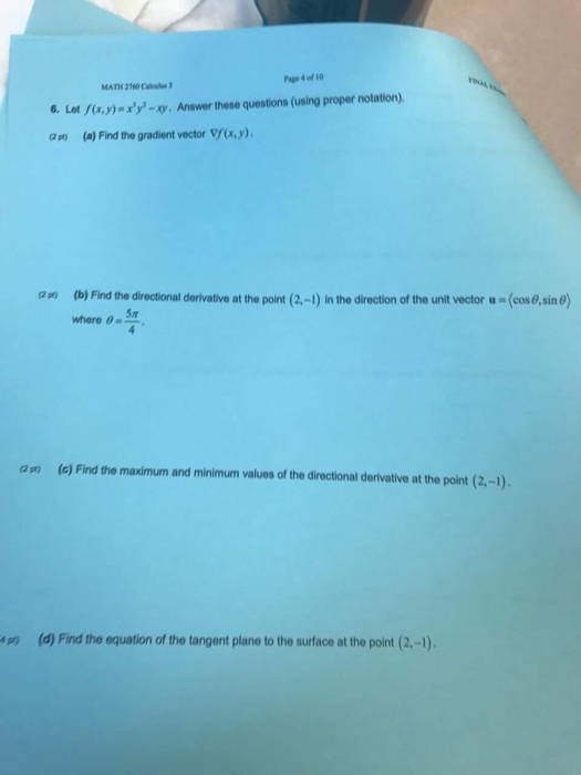 Solved Let f(x, y) = x^2y^2 - xy. Find the gradient vector | Chegg.com