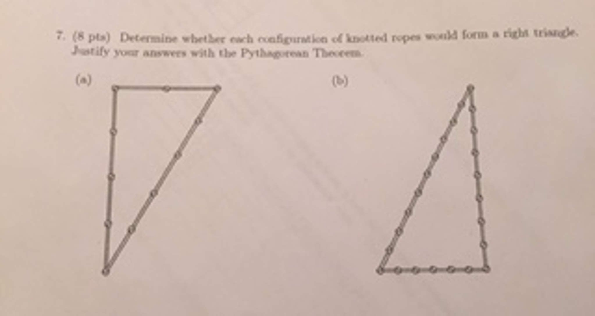 Solved Determine whether each configuration of knotted ropes | Chegg.com