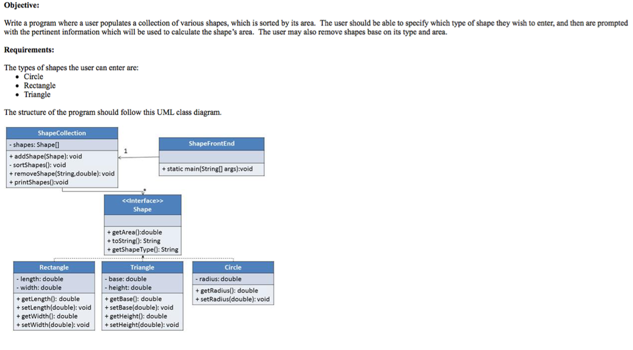 JAVA PRROGRAMMING(can you code this for me | Chegg.com