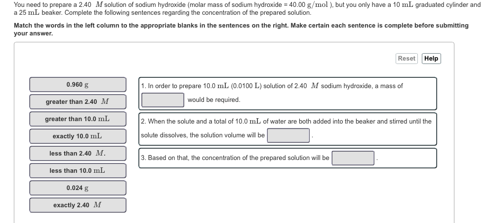 Solved Show transcribed image textYou need to prepare a 2.40 | Chegg.com Solved Show transcribed image textYou need to prepare a 2.40 | Chegg.com