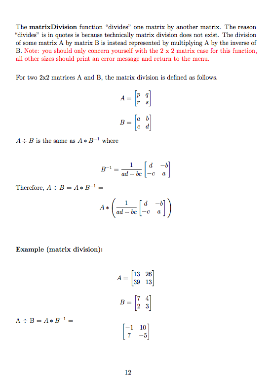 2. Matrix Utilities (matrix utils.c) A dynamic | Chegg.com
