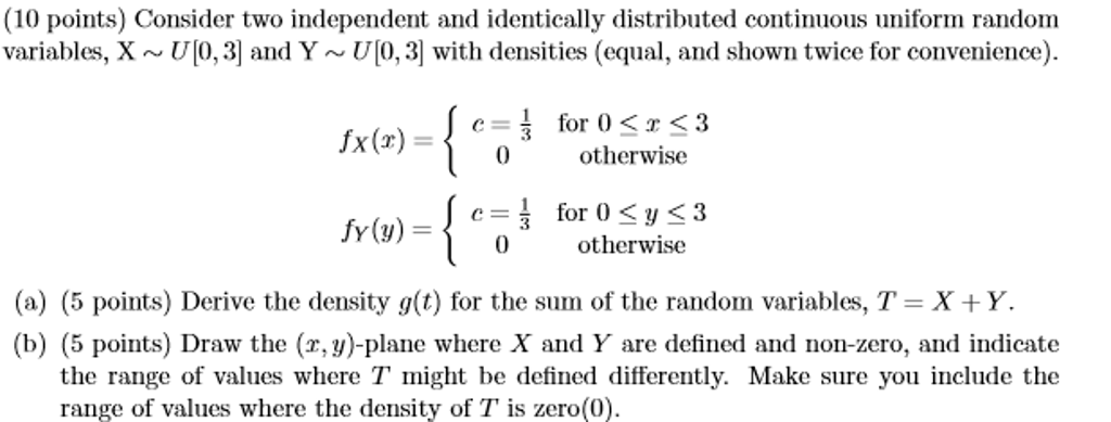 Consider two independent and identically distributed | Chegg.com Consider two independent and identically distributed | Chegg.com