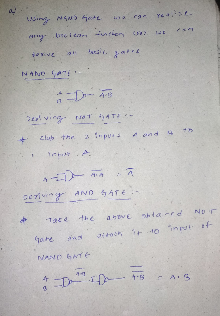 Solved Homework A Set Of Boolean Functions Forms A Complete Basis 3768