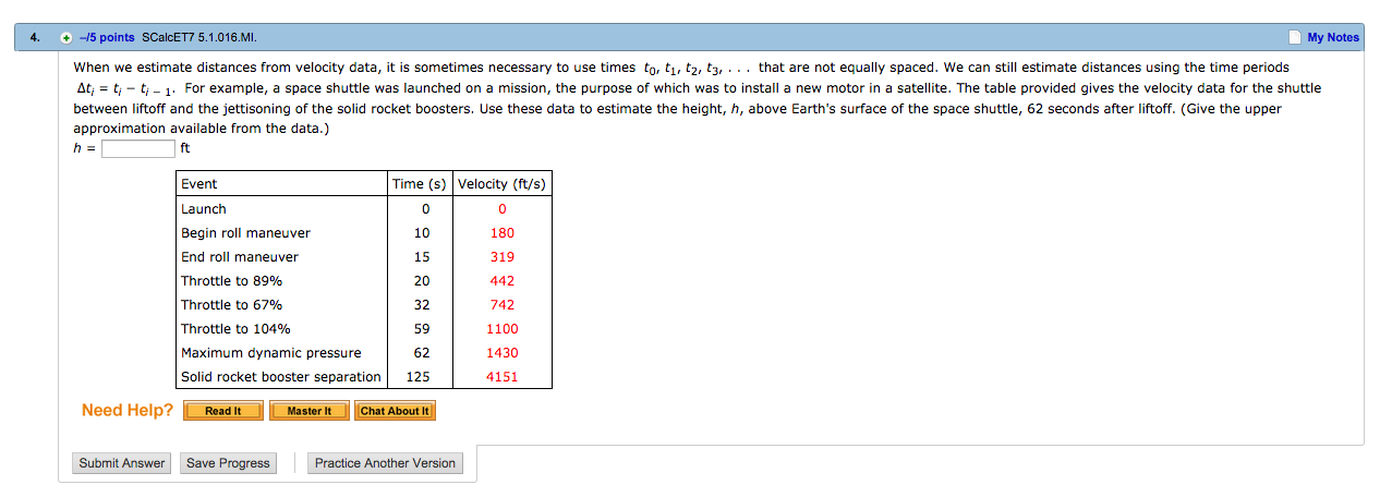 Solved When we estimate distances from velocity data, it is | Chegg.com