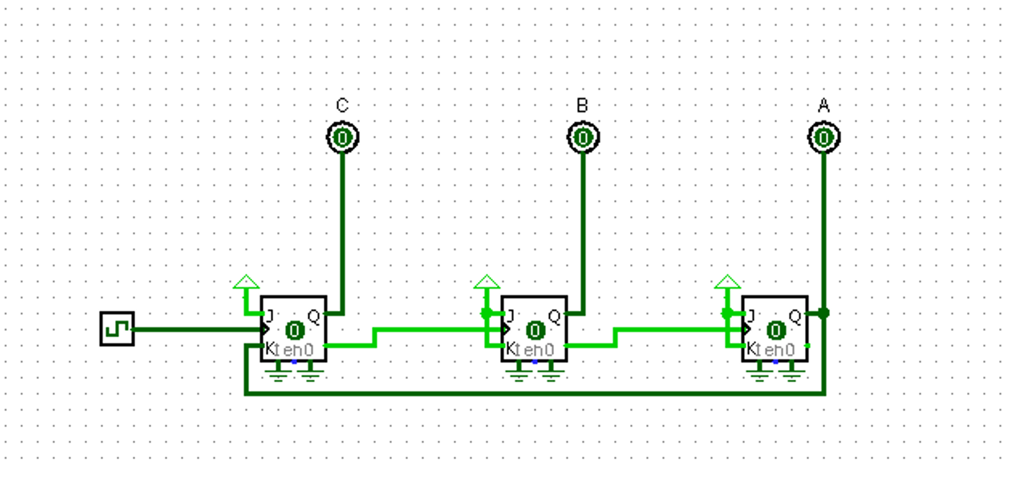 A. What is the MOD number for this counter? B. | Chegg.com